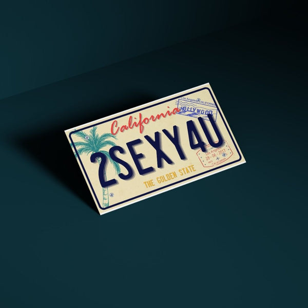 California Plate Edition